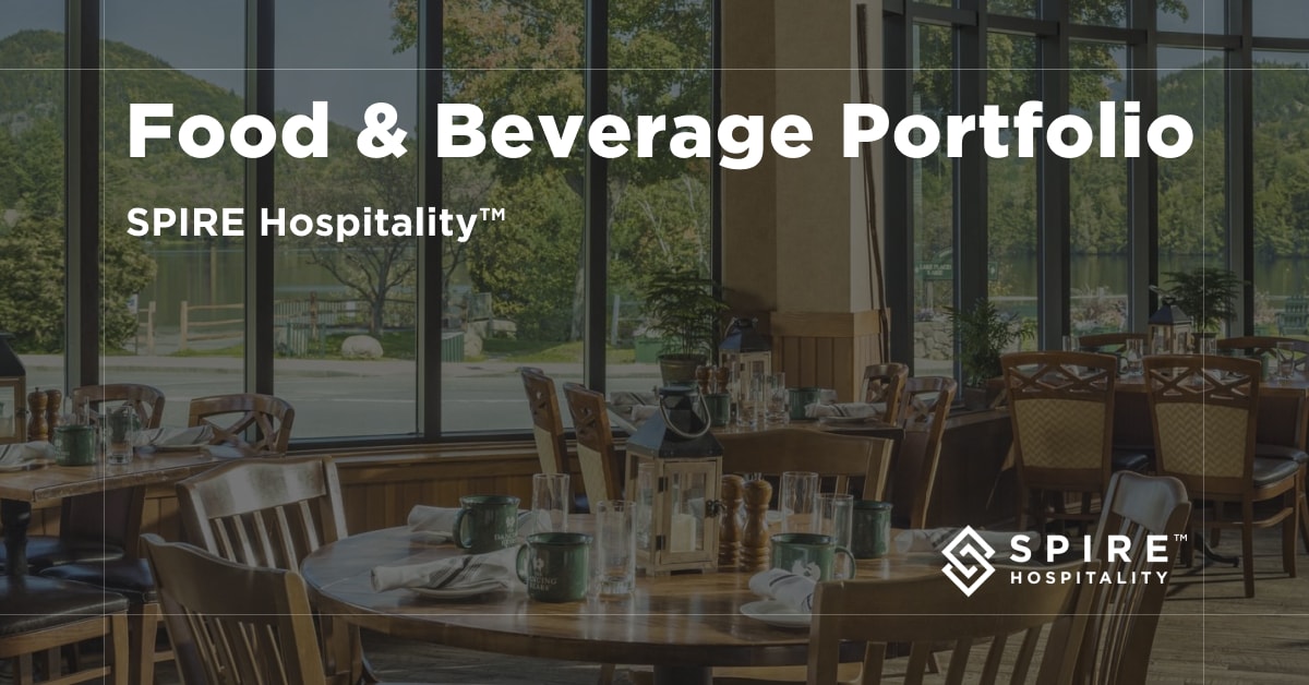 Explore Our Food and Beverage Portfolio | SPIRE Hospitality